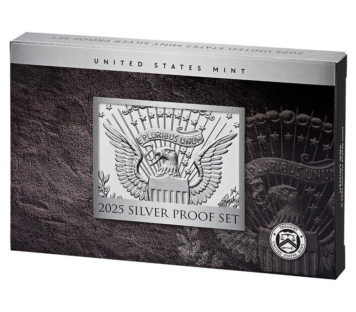 2025 S US Mint 10 Coin Proof Silver Set w/AB QUARTERS w/Box/COA 25RH I ...