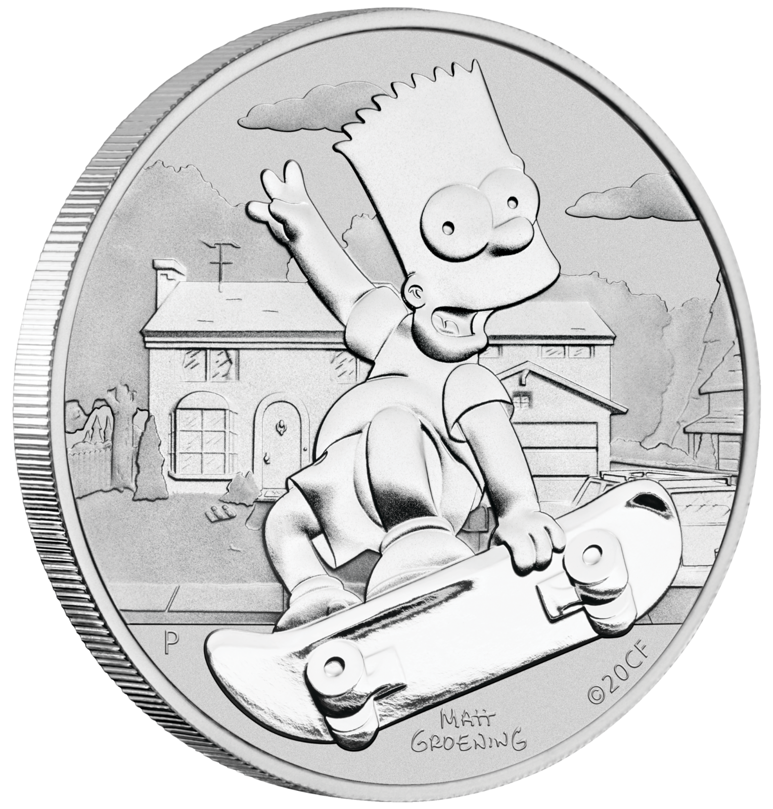 2020 Simpsons BART SIMPSON $1 Silver .9999 Dollar Bullion Coin – NJICoins